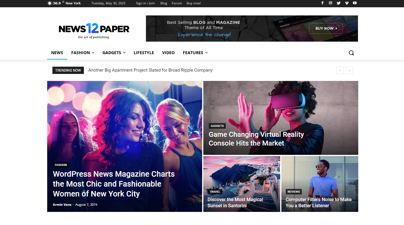 25 of the Best WordPress Newspaper Themes for 2023 - Blog